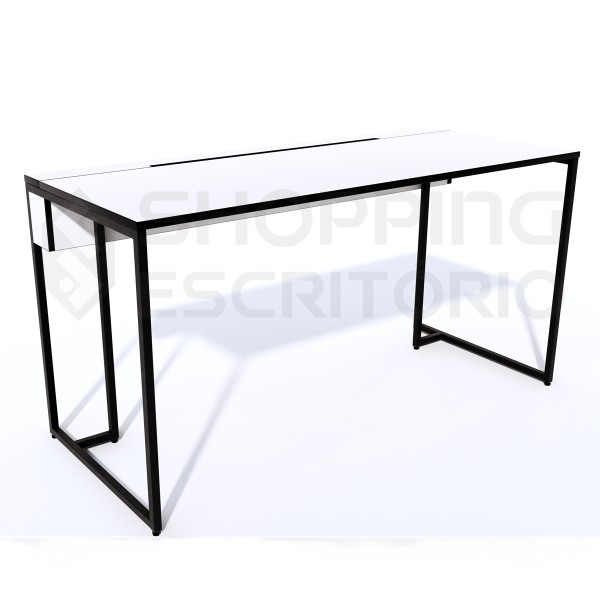 Mesa Reta Design Industrial Connect - Cores