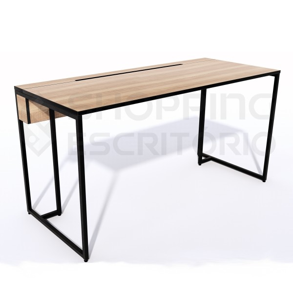 Mesa Reta Industrial Connect Madeirado