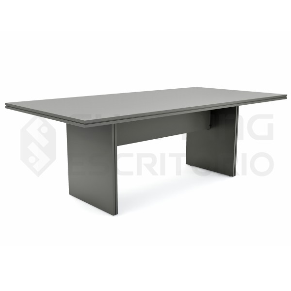 Mesa de Reunião Retangular Pé Painel Prime 42mm
